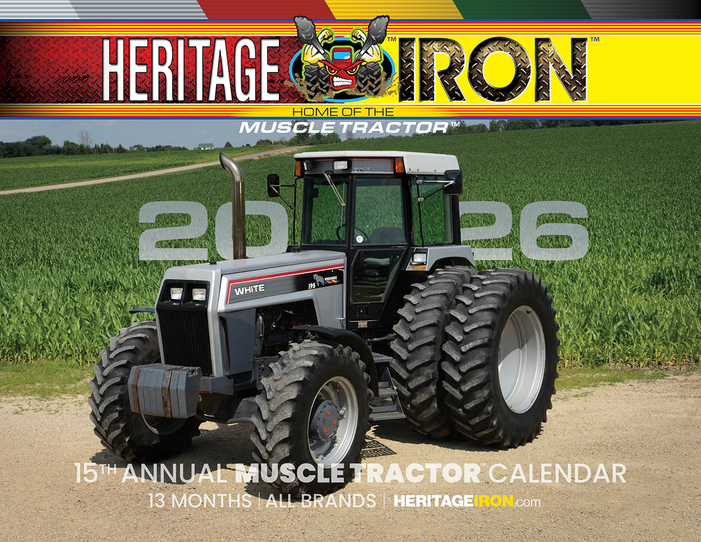 2026 Heritage Iron MUSCLE TRACTOR Calendar *Pre Order* – 3 Point Ink ...