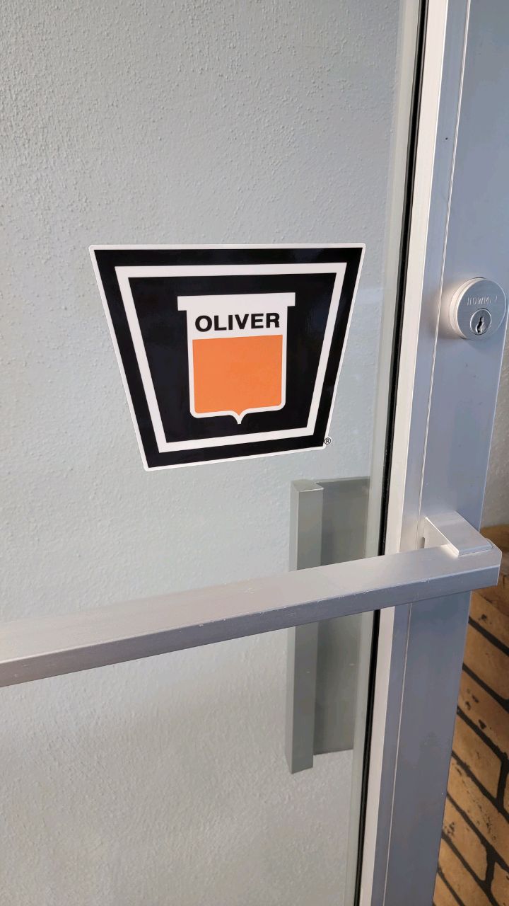 Oliver Keystone Vinyl Decal – 3 Point Ink LLC (Heritage Iron/Oliver ...