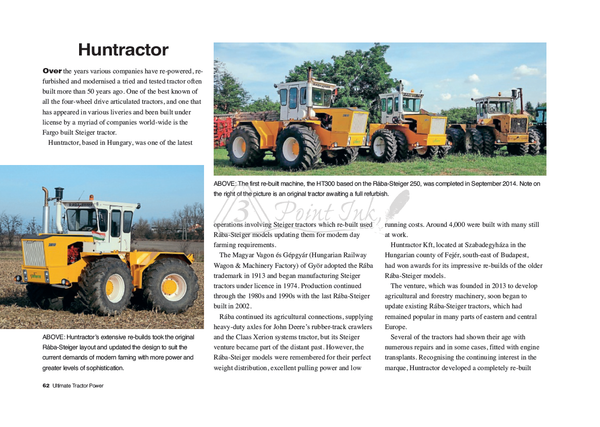 Ultimate Tractor Power, Volume 3: Articulated & Rubber Track Tractors ...